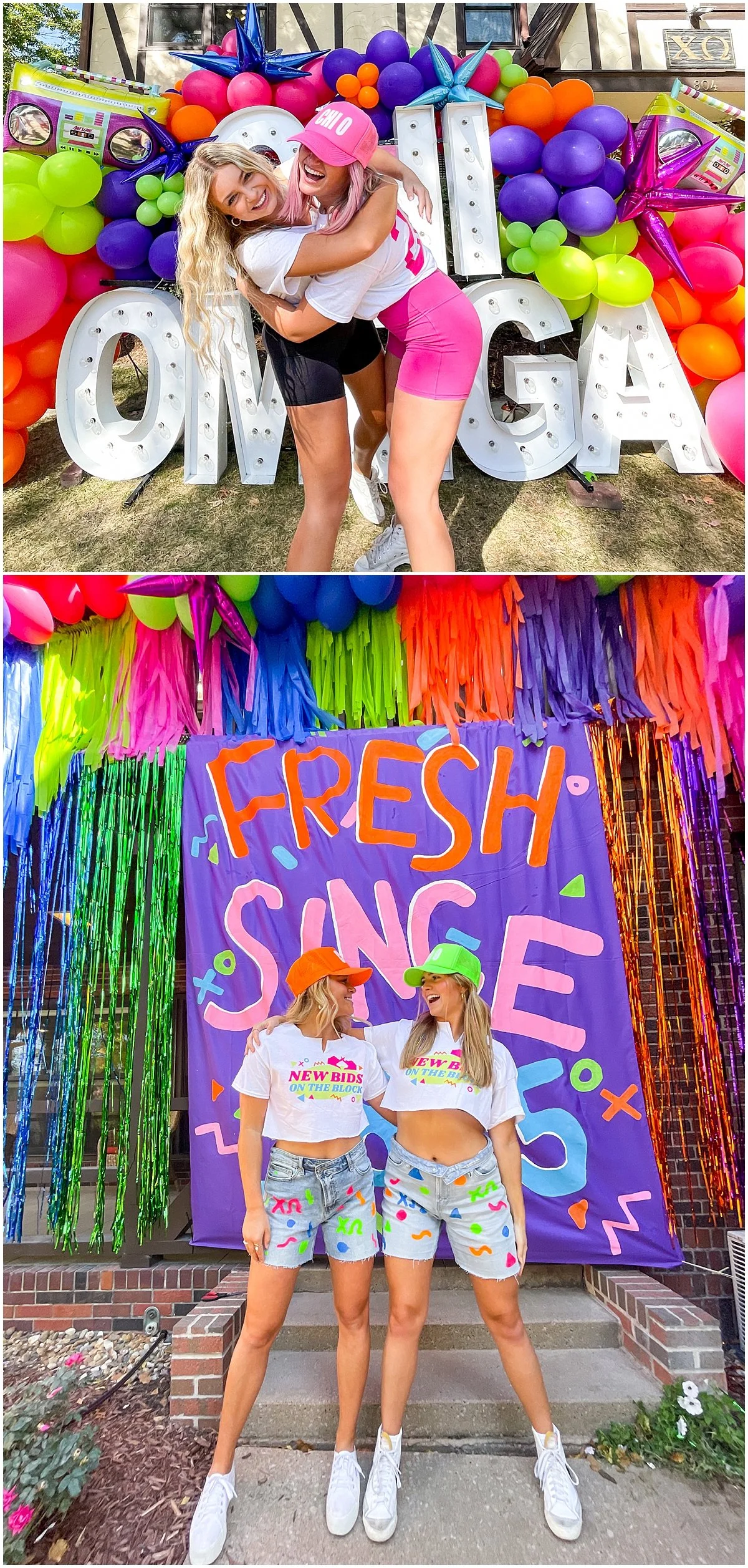 New Bids on the Block - Chi Omega Bid Day 2022 — Iowa Chi Omega