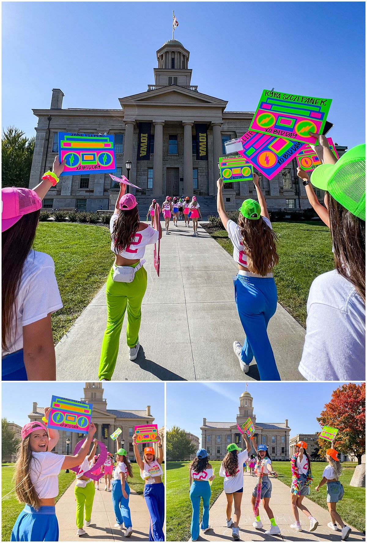 New Bids on the Block - Chi Omega Bid Day 2022 — Iowa Chi Omega