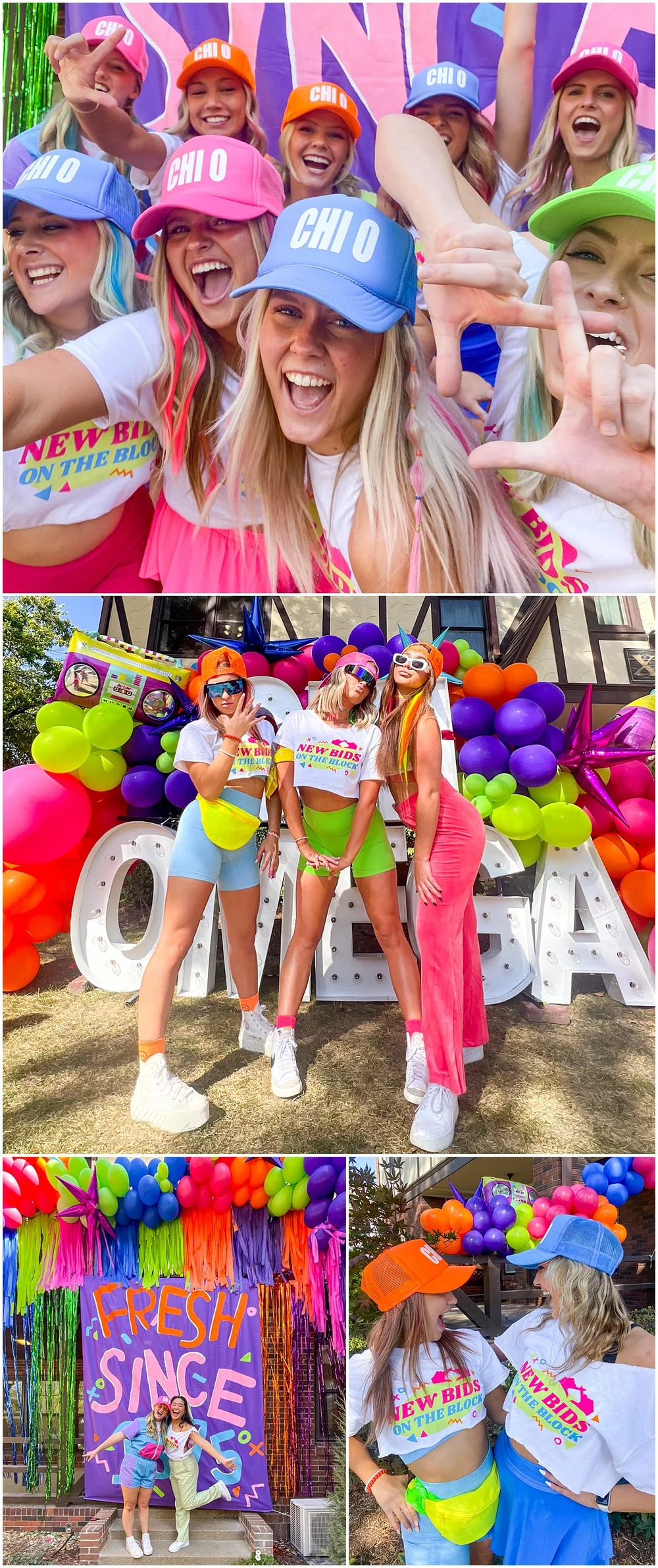 New Bids on the Block - Chi Omega Bid Day 2022 — Iowa Chi Omega