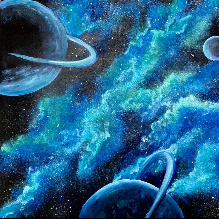 Galaxy Art Abstract