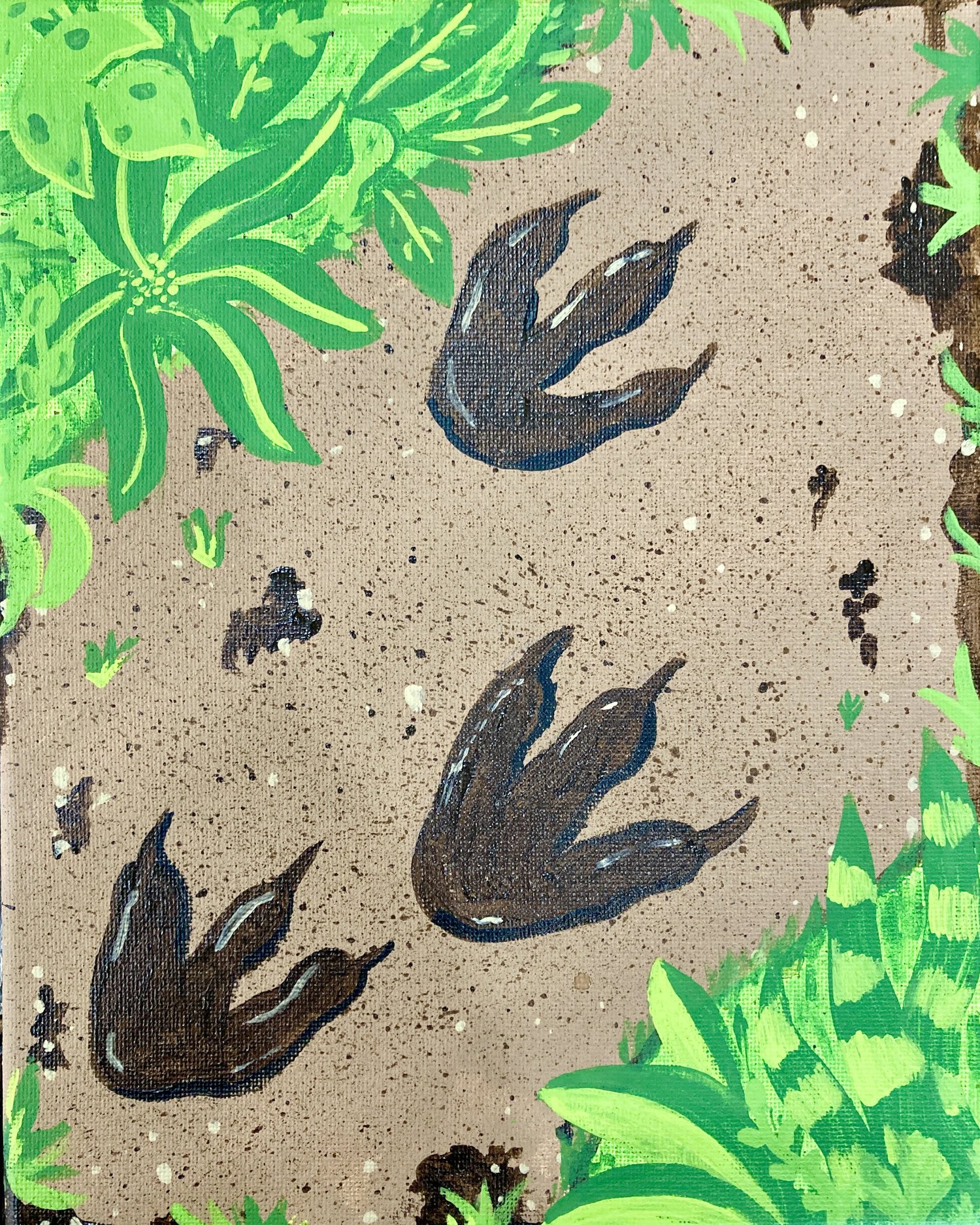 Dino Tracks — Petite Palette