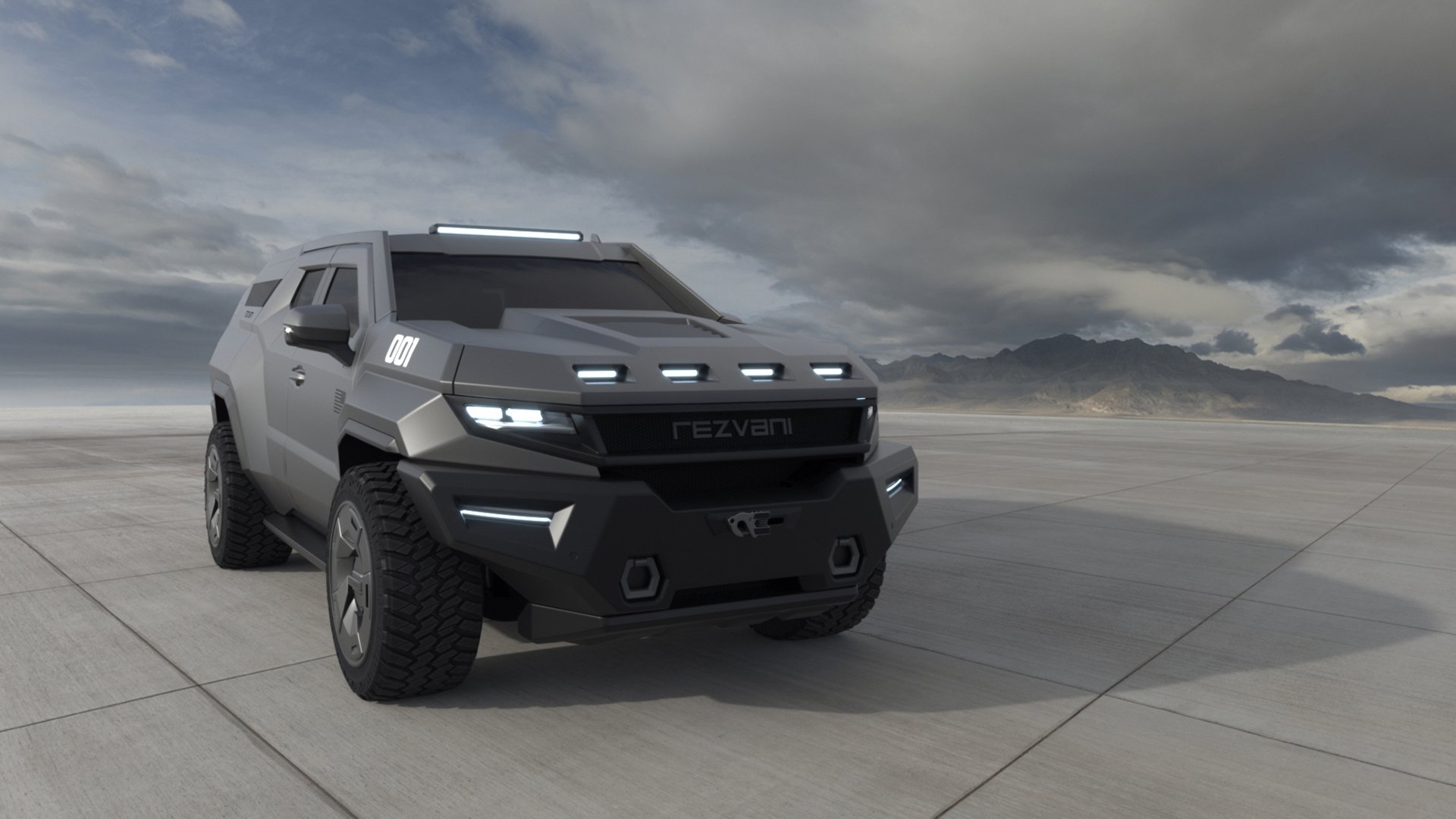 Vengeance Exterior Gallery — Rezvani