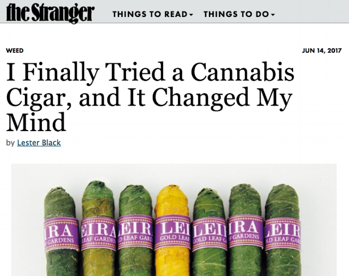 Leira Cannabis Cigars