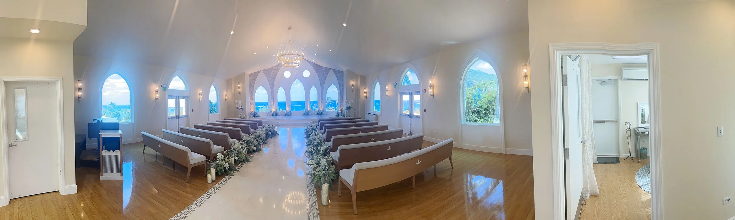Kailana Chapel Oahu Wedding Venue | Elegant Indoor Hawaiian Chapel ...