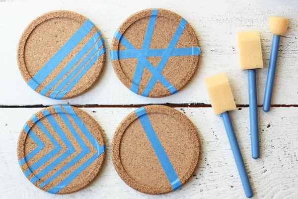 DIY Painted Coasters — When it Rains Paper Co. | Colorful and fun paper ...