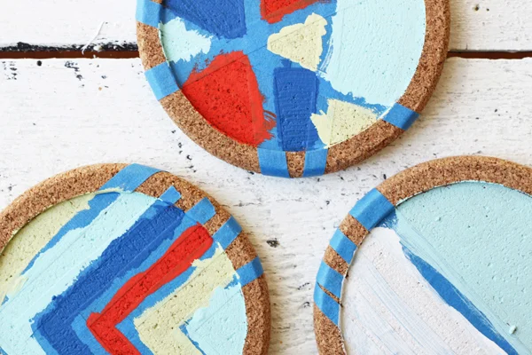 DIY Painted Coasters — When it Rains Paper Co. | Colorful and fun paper ...