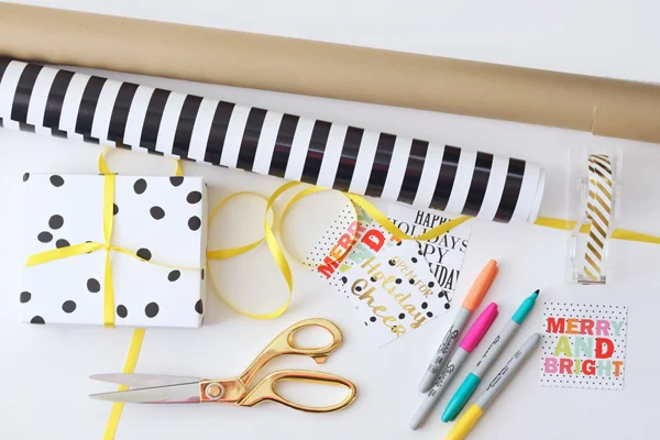 Gift Wrapping 101 — When it Rains Paper Co. | Colorful and fun paper ...