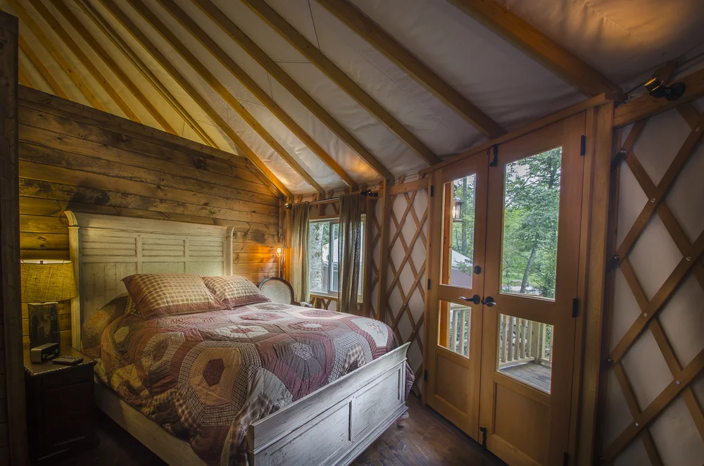 Yurt Camping at Lake Nantahala | Luxury Yurt Rental - Lakes End ...