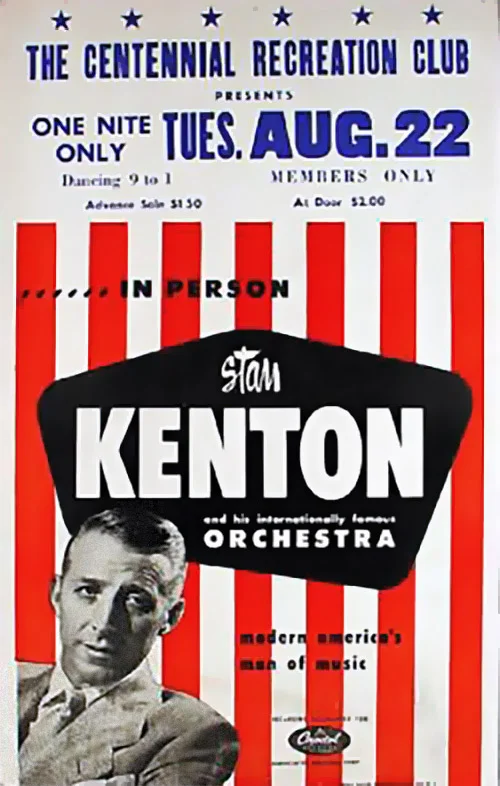 Vintage concert poster design — Trevor Hutchison