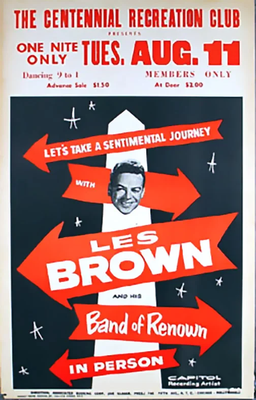 Vintage concert poster design — Trevor Hutchison