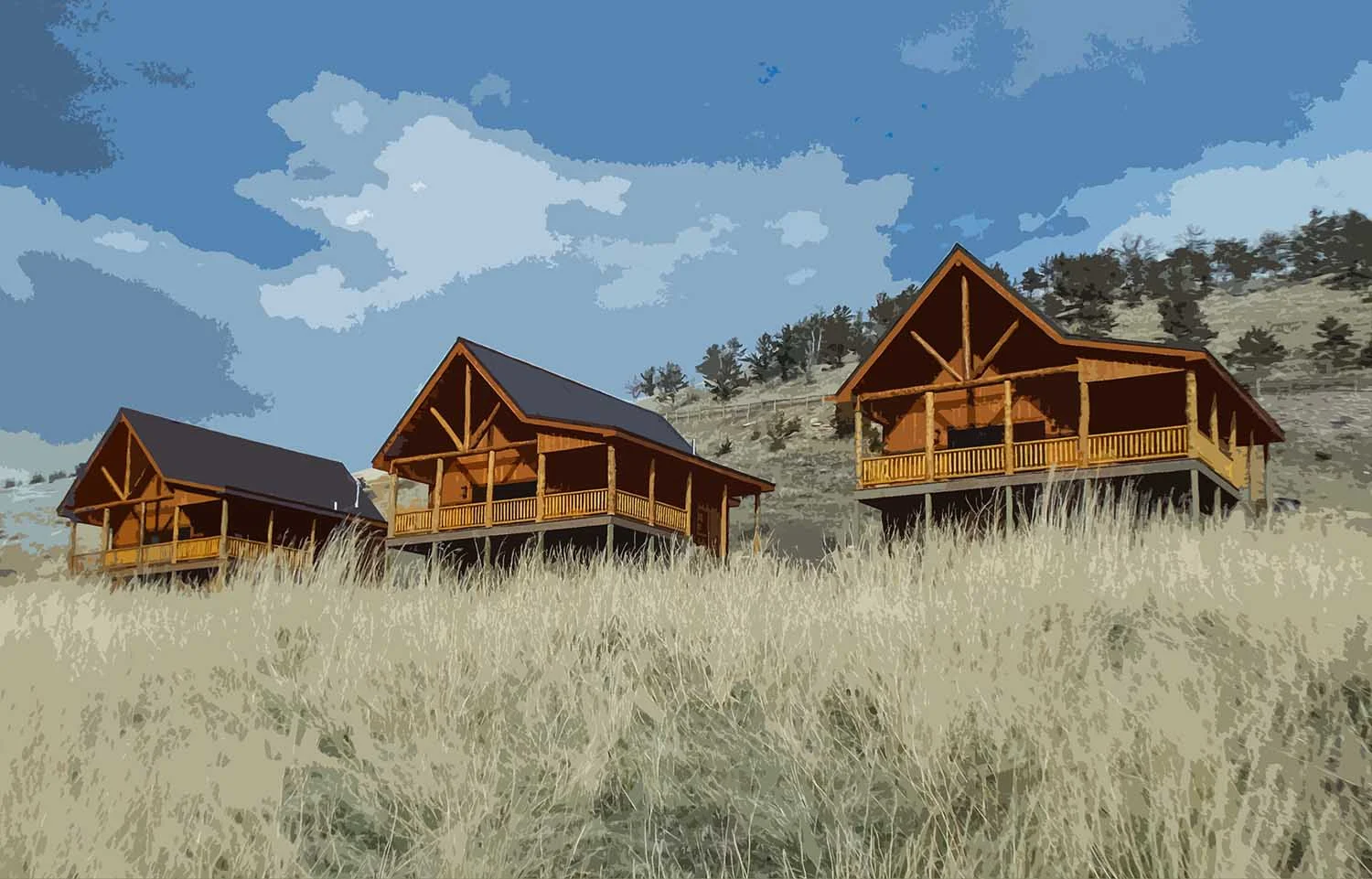 Cliffside Cabin — Amicalola Home Plans | Pick Your House Plan