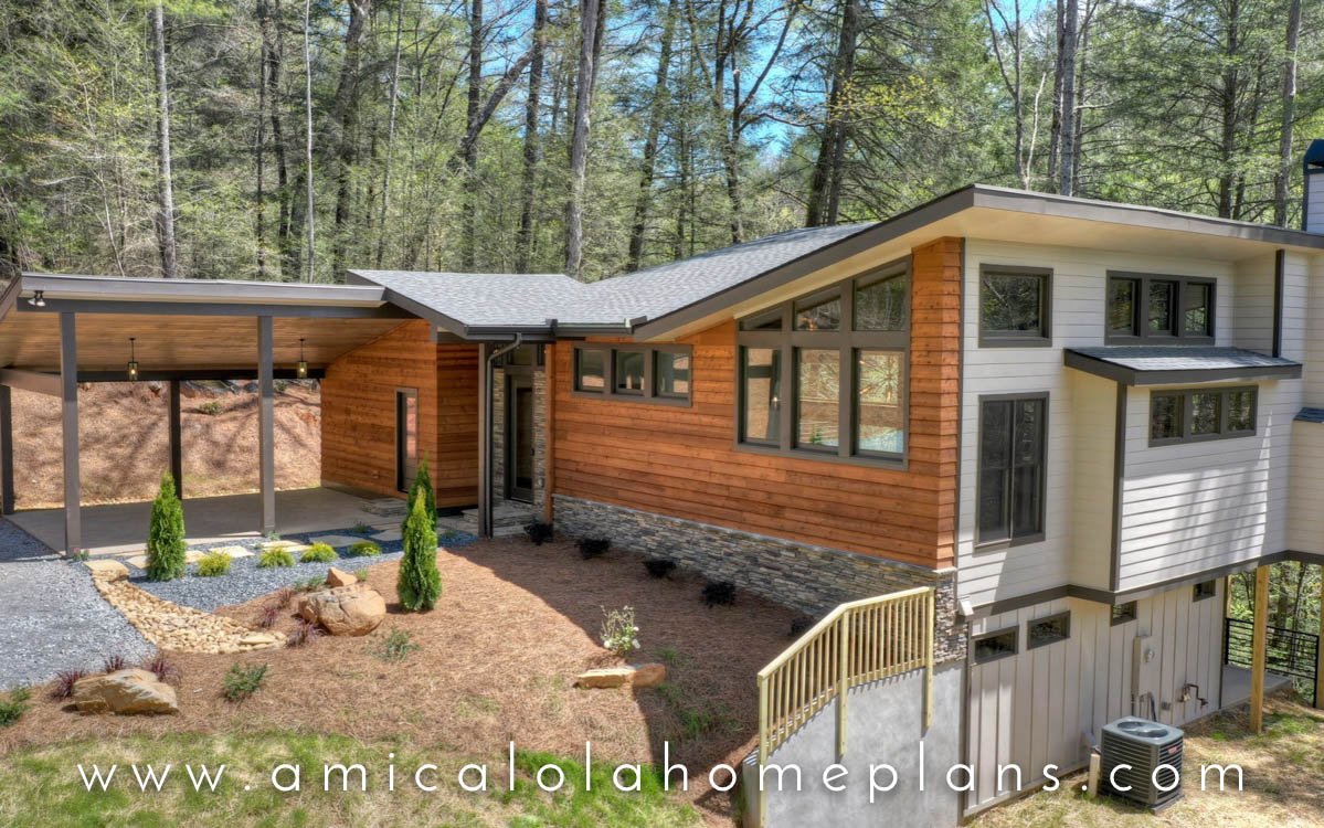 Falls Watch — Amicalola Home Plans | Mountain Modern™ Homeplans