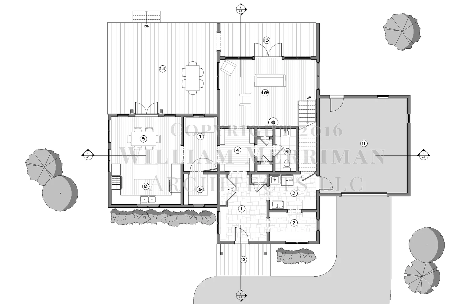 Small Modern Home — WILLIAM MERRIMAN ARCHITECTS