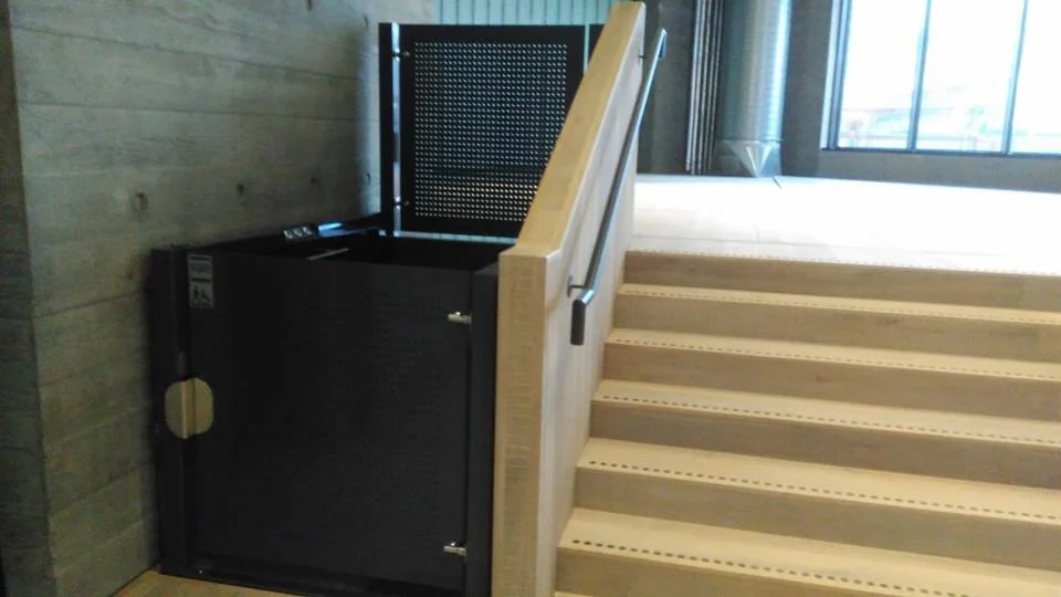 Steplift - The White Collar Factory, London - Kep Lifts