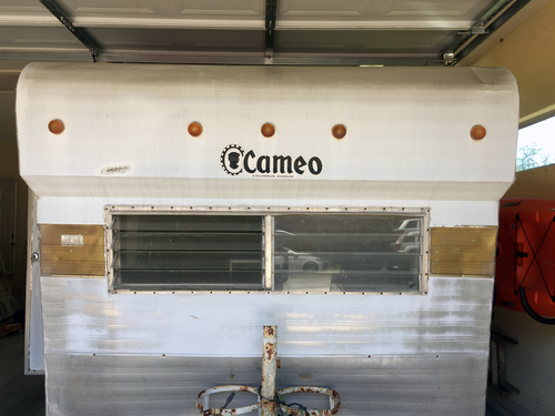 The Cameo Camper Renovation: New Exterior Logo — Lone Oak Design Co.