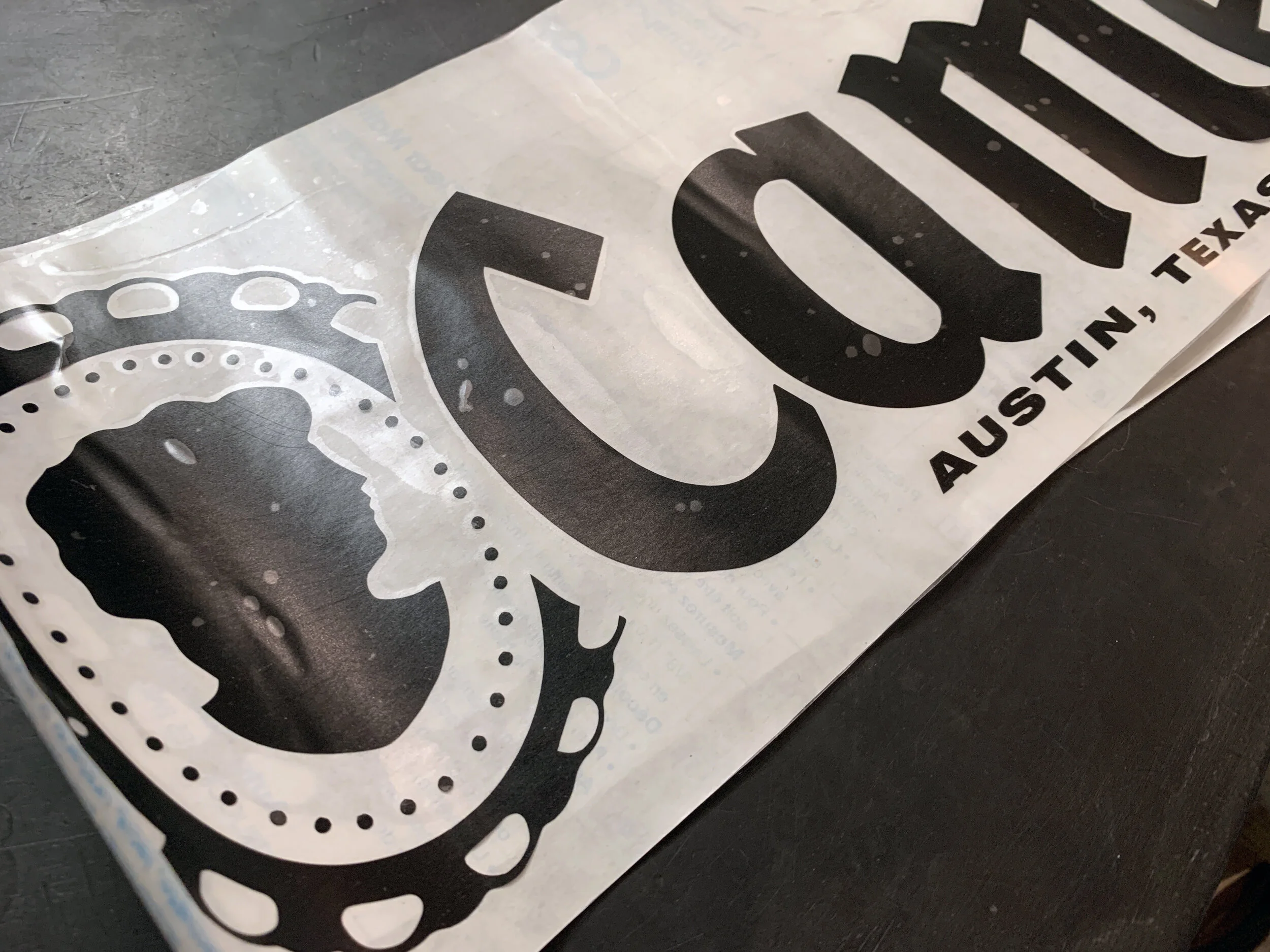 The Cameo Camper Renovation: New Exterior Logo — Lone Oak Design Co.