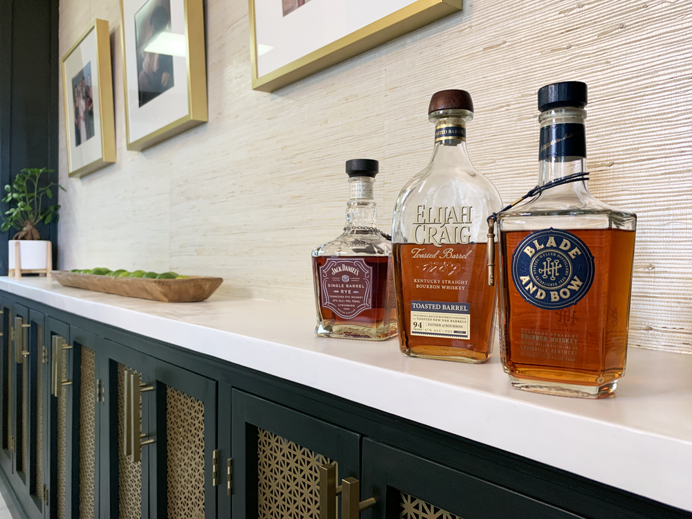 DIY Built-In Bar Storage: The Reveal — Lone Oak Design Co.