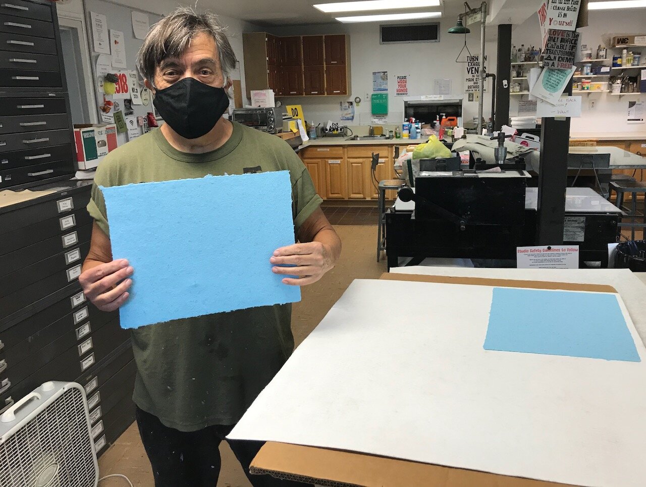 Scrubs Paper Project — Frontline Arts