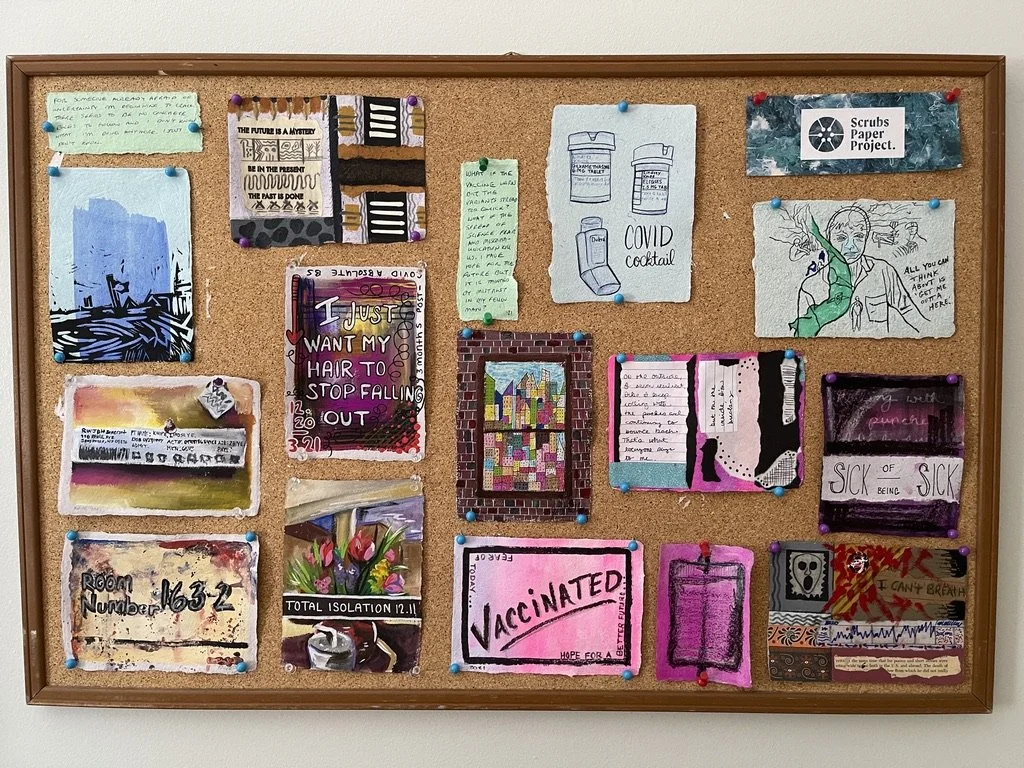 Scrubs Paper Project — Frontline Arts