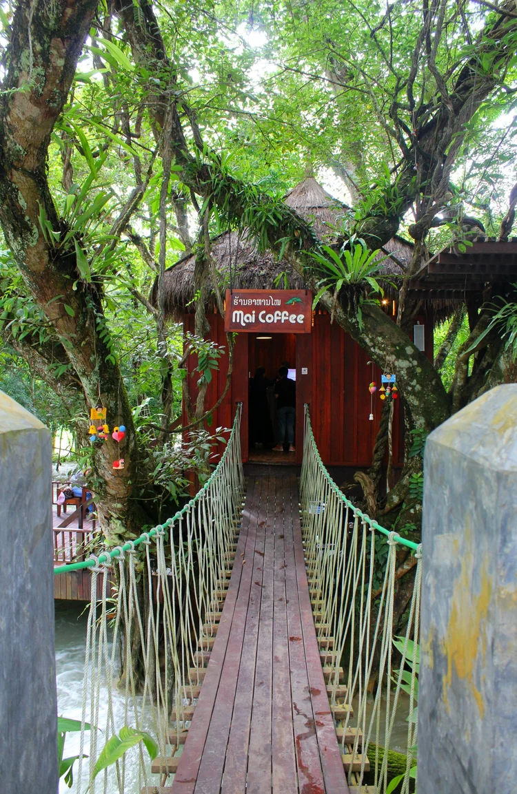 how to get to Tad Sae Waterfalls in Luang Prabang, Laos — Where Tara Went