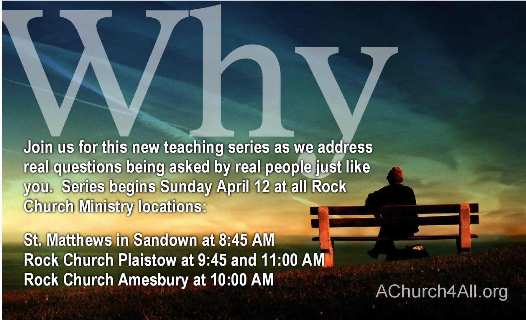 sermon series graphics — Rock Church