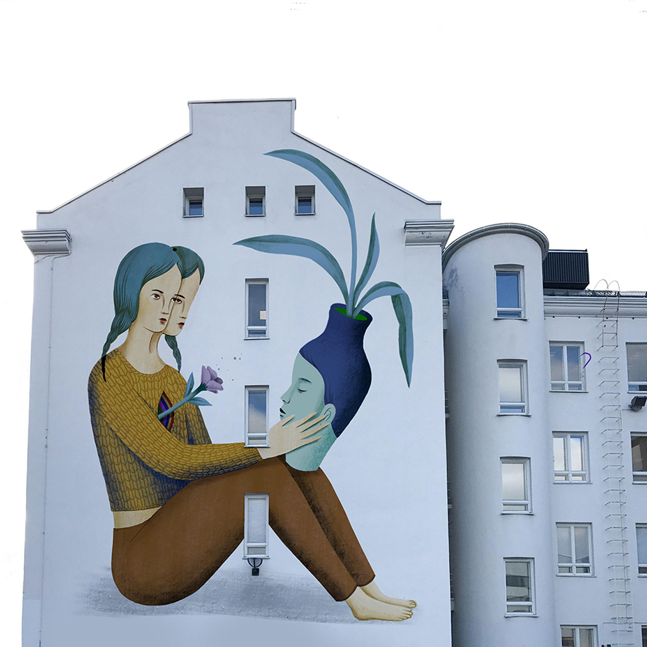 ANDREA WAN || Mural Art Encouraging Inner Reflection and Social ...