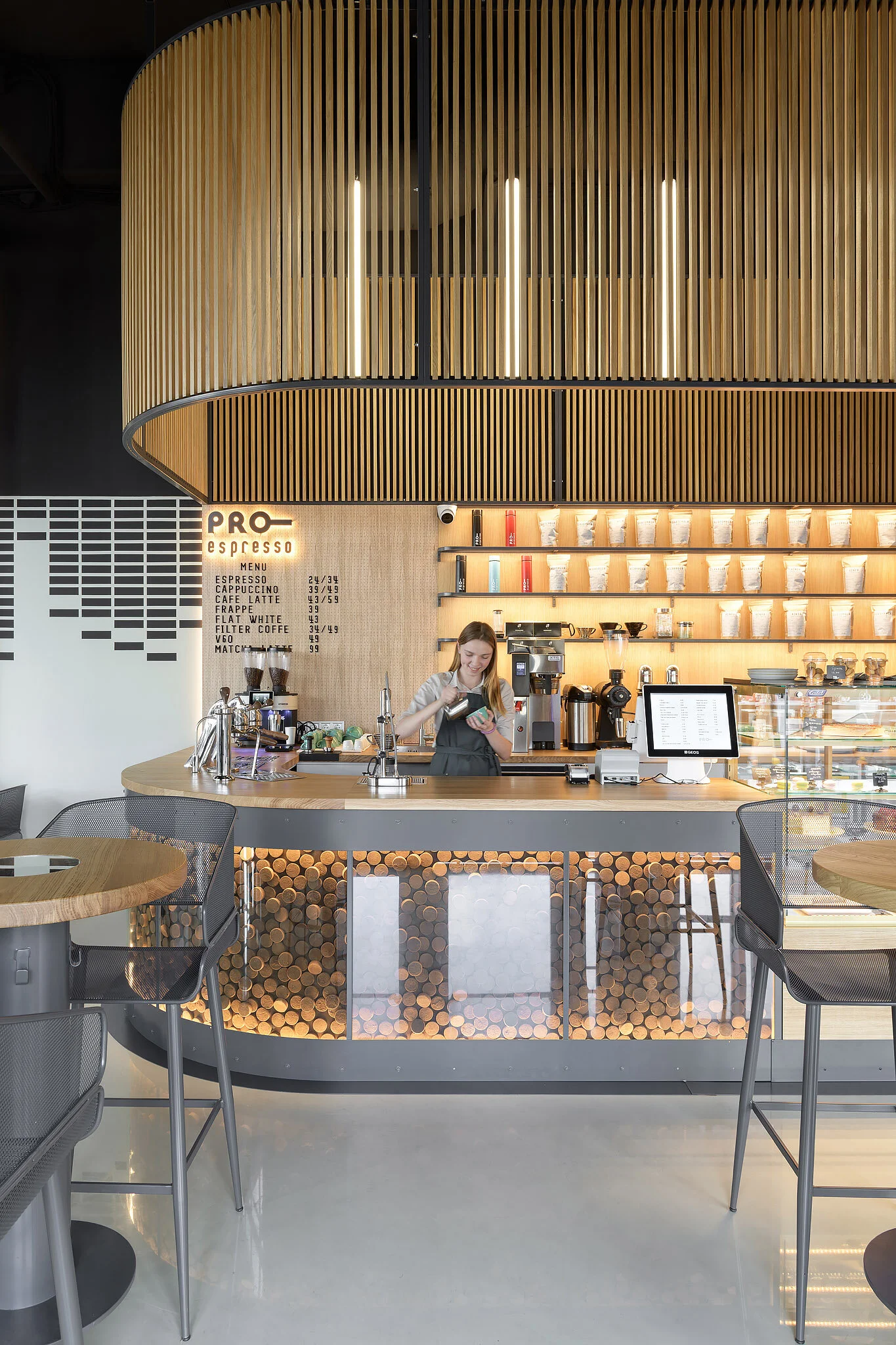 YUDIN Design Studio Designs PRO Espresso Bar in Kyiv, Ukraine ...