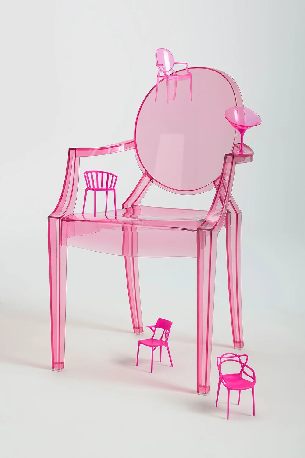 BARBIE® x KARTELL || This Iconic Pink Collection Merges Childhood Charm ...