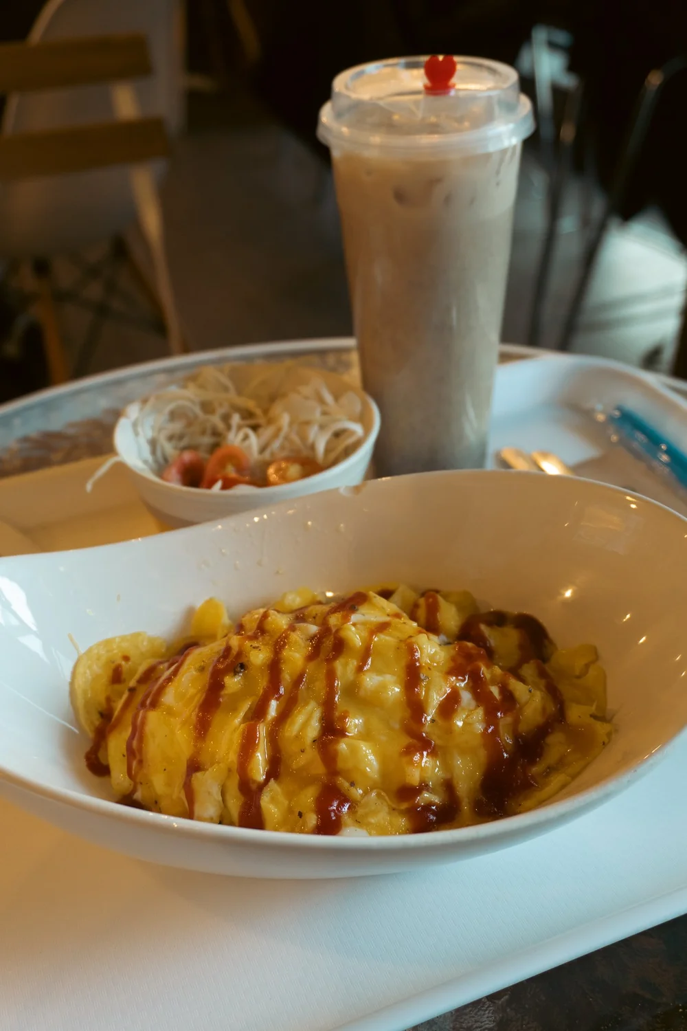 KI CAFE || This Manga-Themed Cafe Serves Up Tasty Omurice in a ...