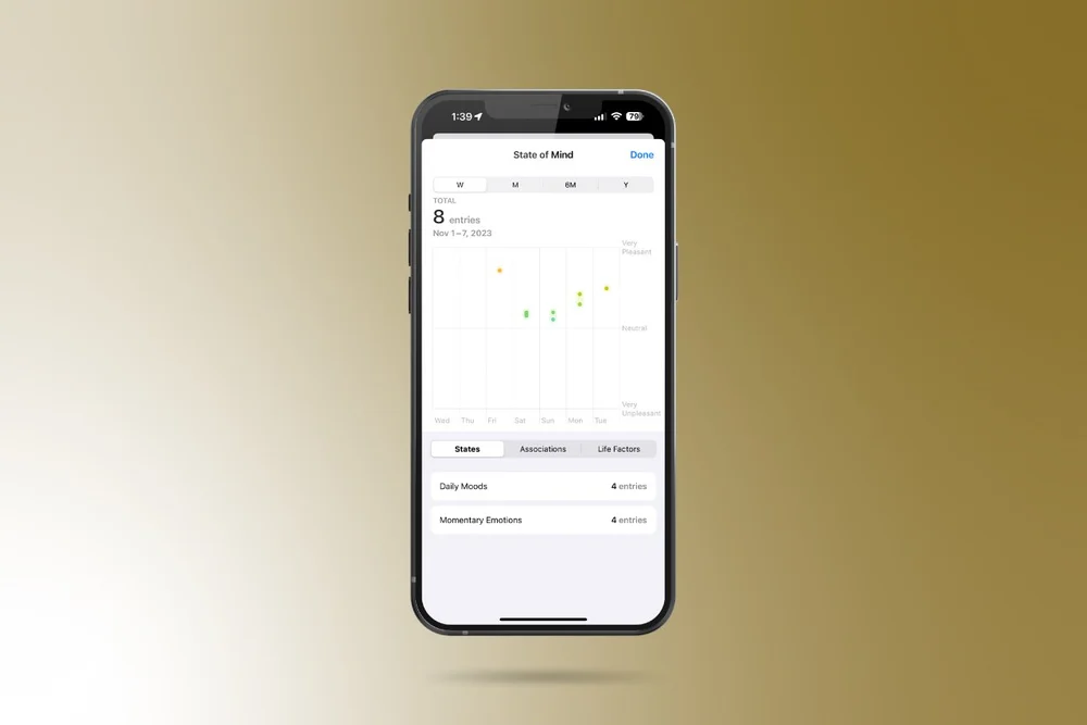 STATE OF MIND || This New iPhone Feature Tracks Your Daily Emotions ...