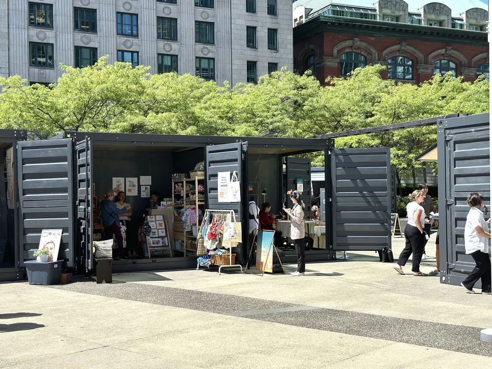 THE JUNCTION PUBLIC MARKET || Discovering Vancouver’s First Container ...