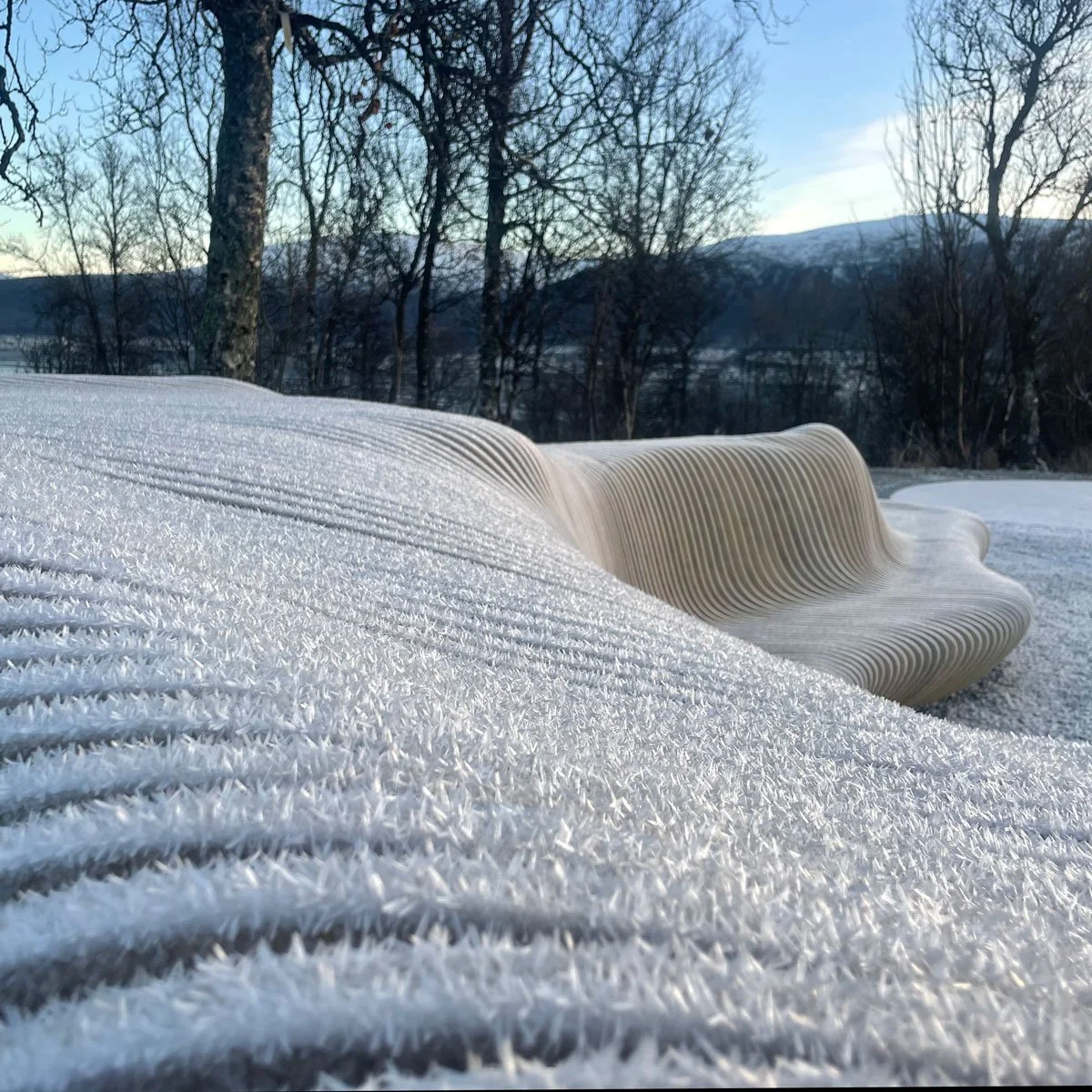 Parametric Design in the Frozen Arctic Providing a Gathering Space for ...