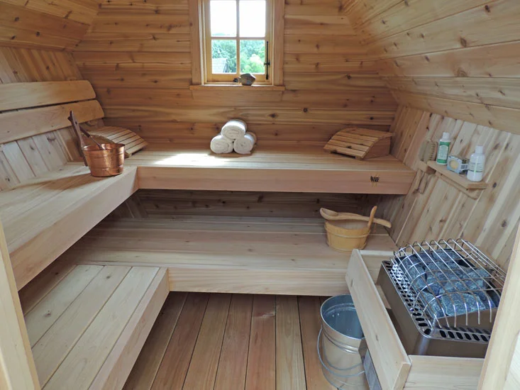 Rustic Sauna