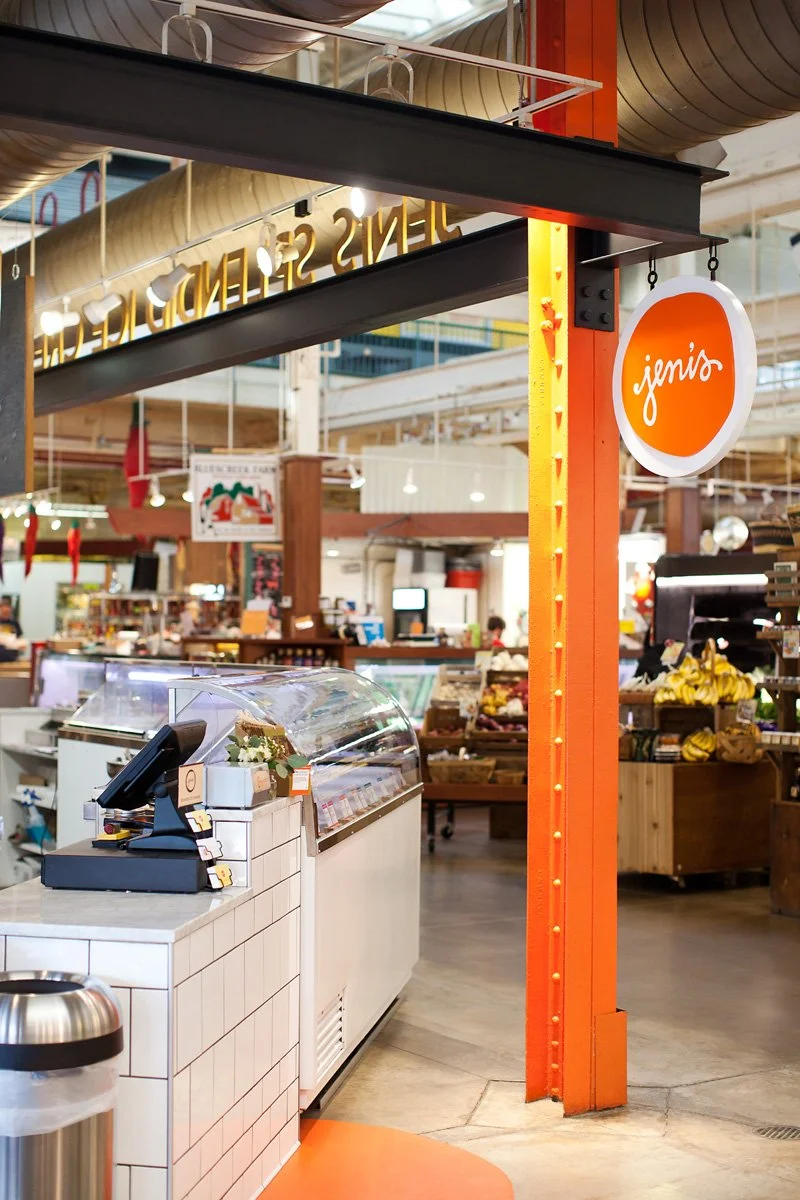 jeni's - scoop shop interior design — GRA+D