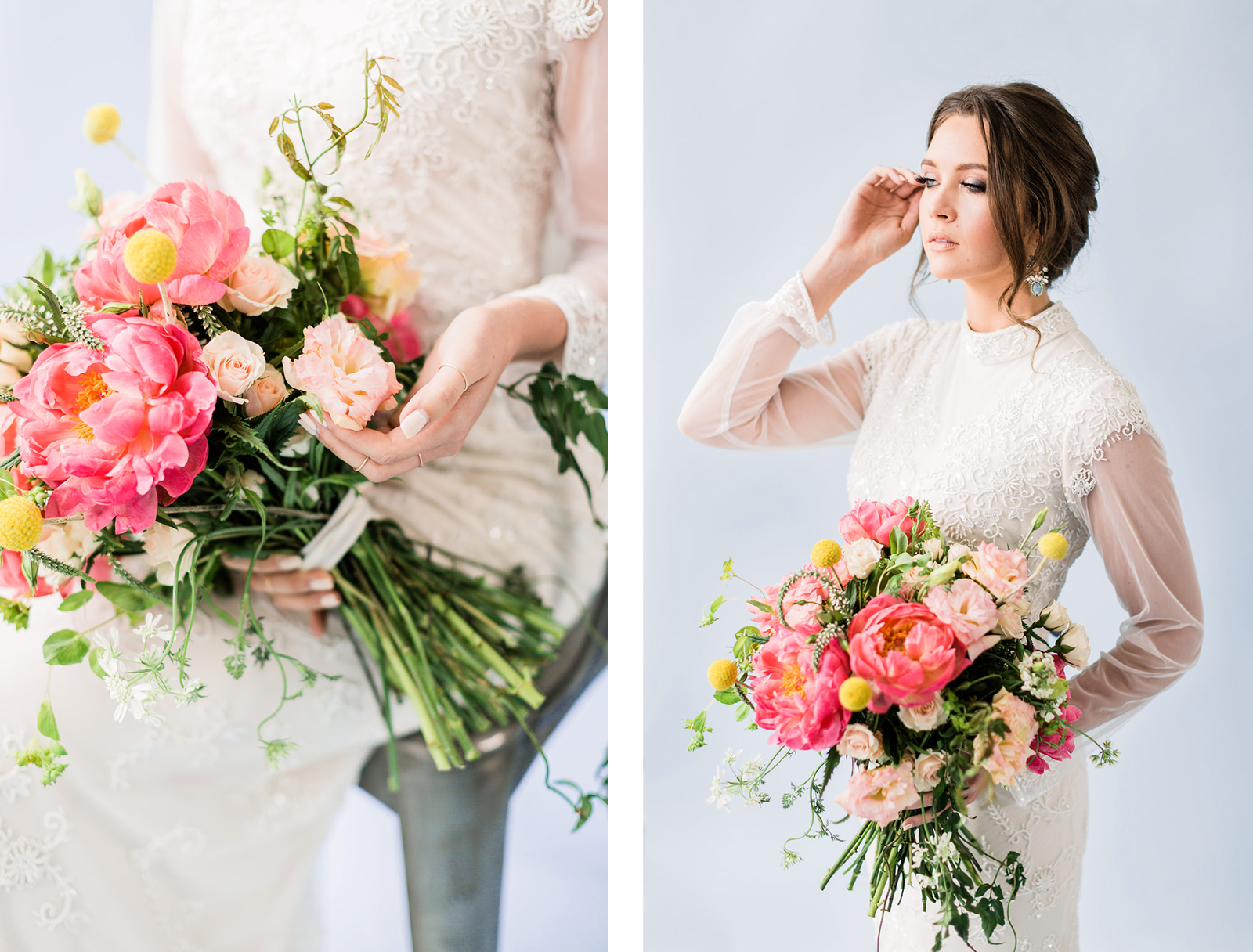 Fine Art Editorial Wedding Shoot | Watercolor Wedding Invitations ...