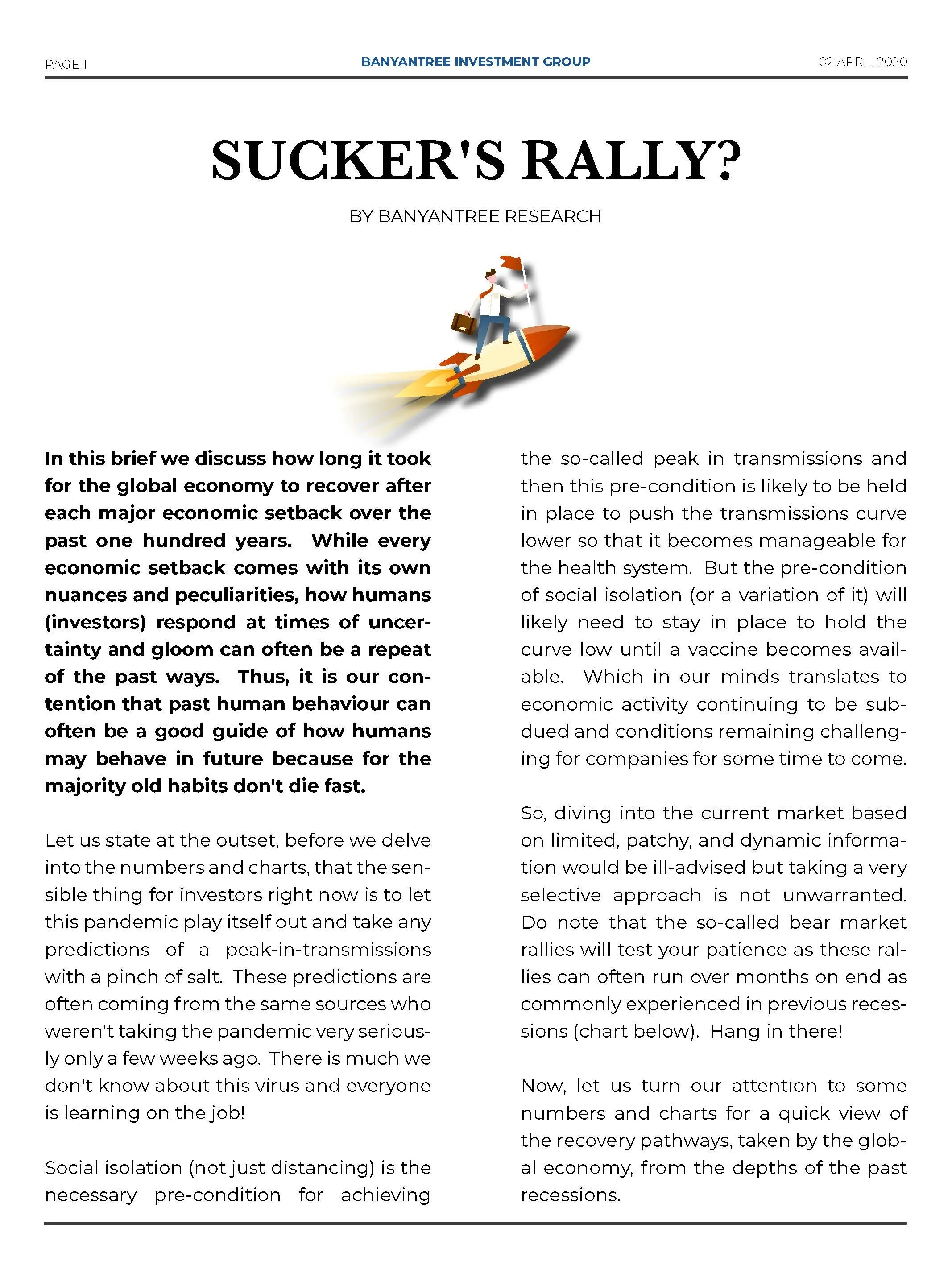 Sucker's Rally? — Banyantree Investment Group