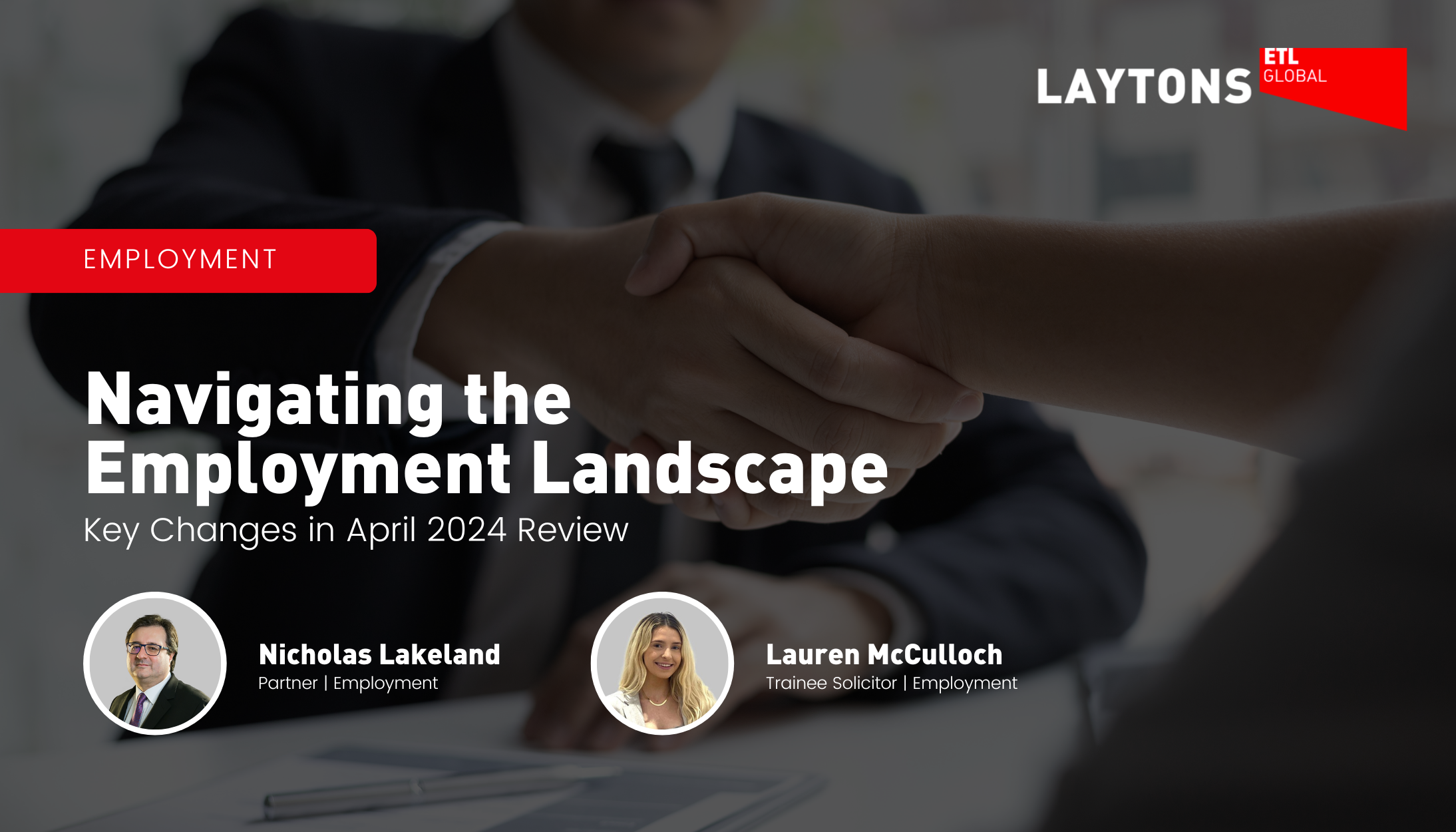 Employment — Laytons ETL