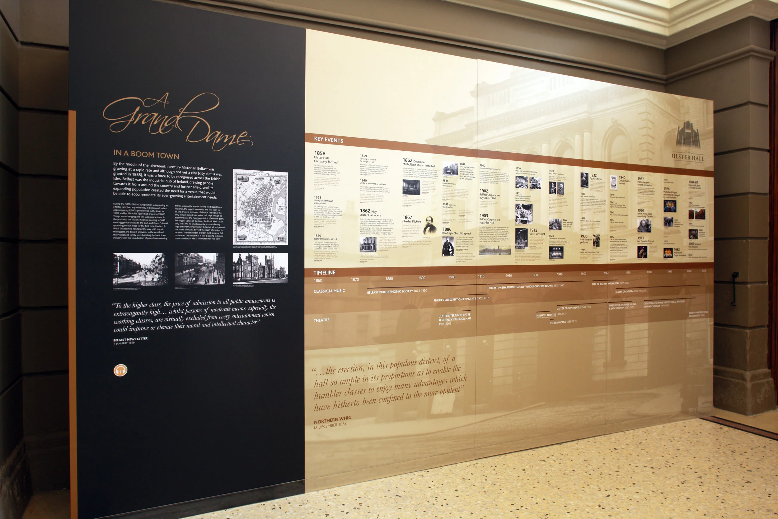 Ulster Hall — Tandem Design