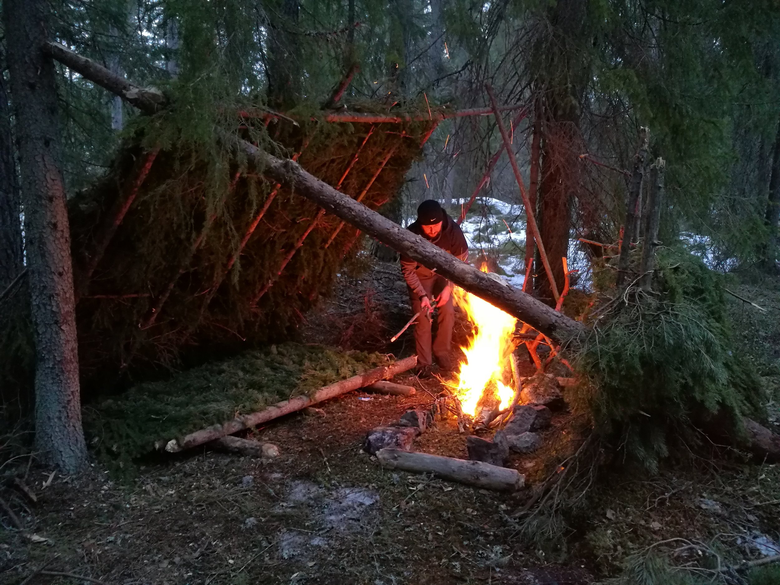 Survival Winter Training Sweden | True Nature Sweden