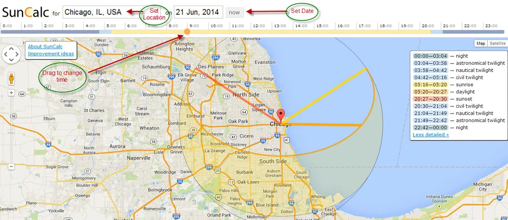 Solar Paths and Positions — CCC Architecture