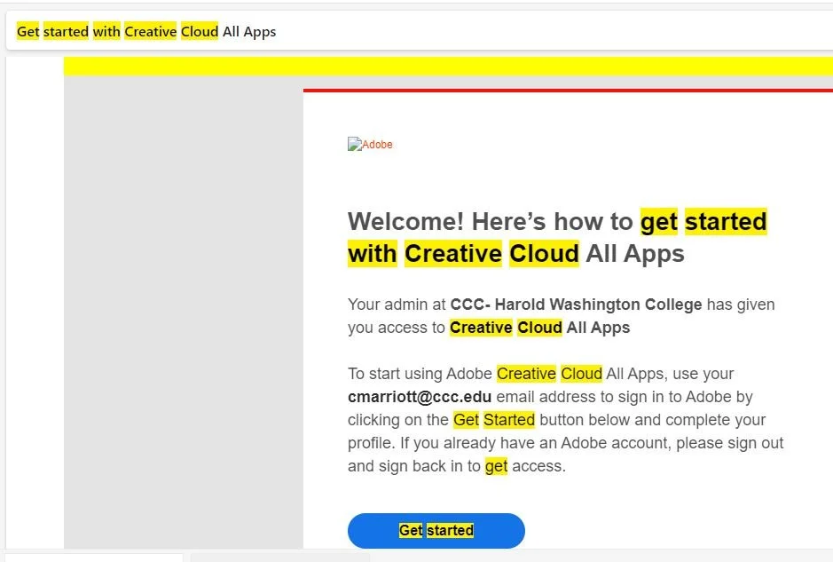 Creative Suite Access — CCC Architecture