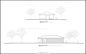 Project Assignment 15.P.1 Presentation Elevations and Section — CCC ...