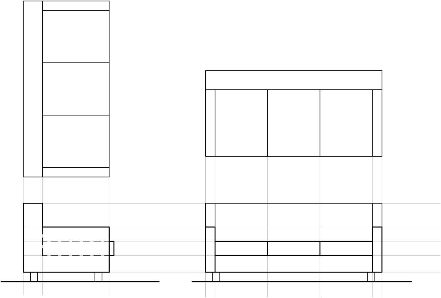 Project Assignment 3.P.1 Sofa Elevations — CCC Architecture
