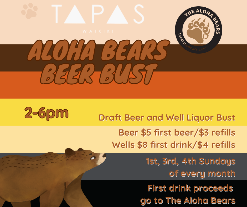 Event Calendar — THE ALOHA BEARS