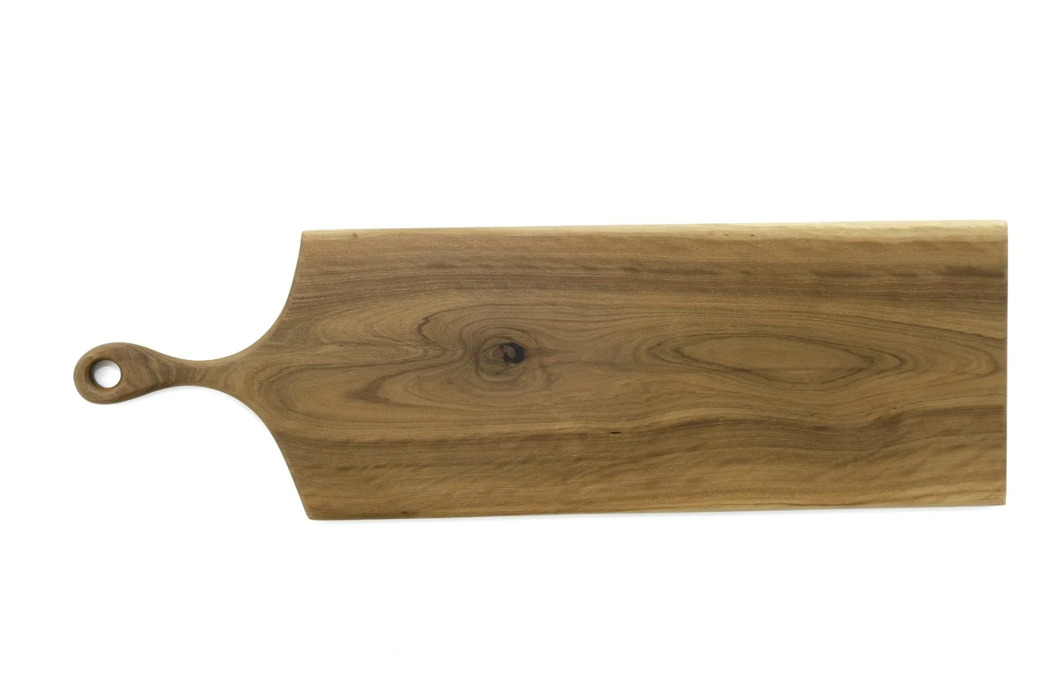 Handcrafted timber kitchen serving, cheese, bread and chopping boards ...