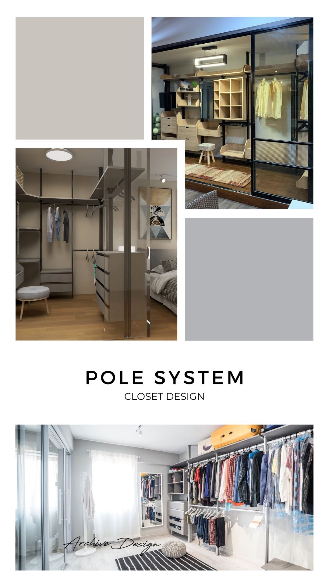 Modulfy - Modular Wardrobe System | Walk-in Closet | Modular Furniture