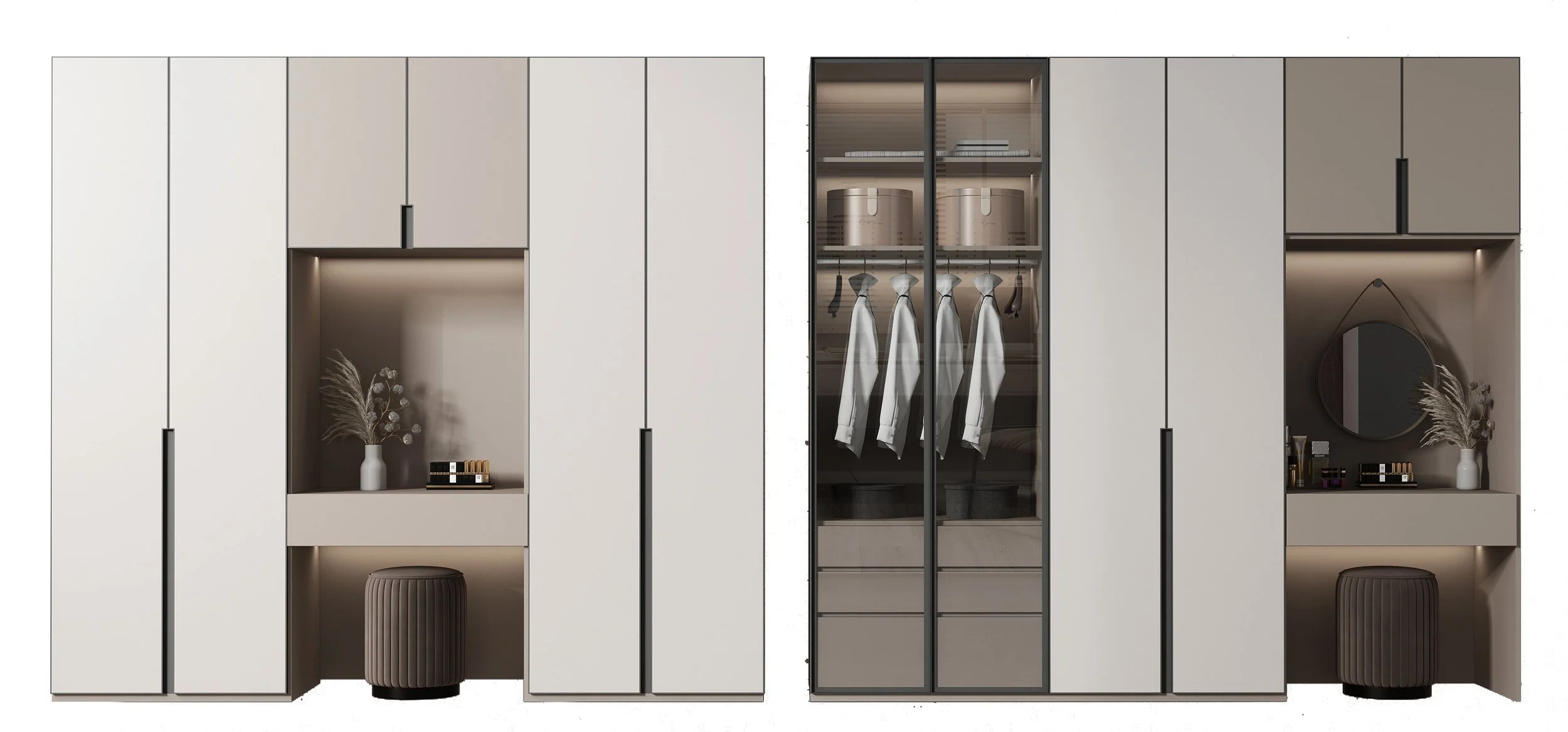 Modulfy - Modular Wardrobe System | Walk-in Closet | Modular Furniture