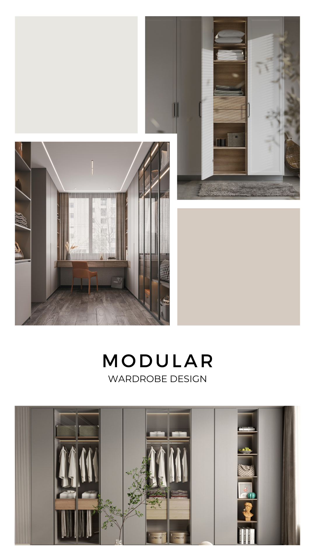 Modulfy - Modular Wardrobe System | Walk-in Closet | Modular Furniture