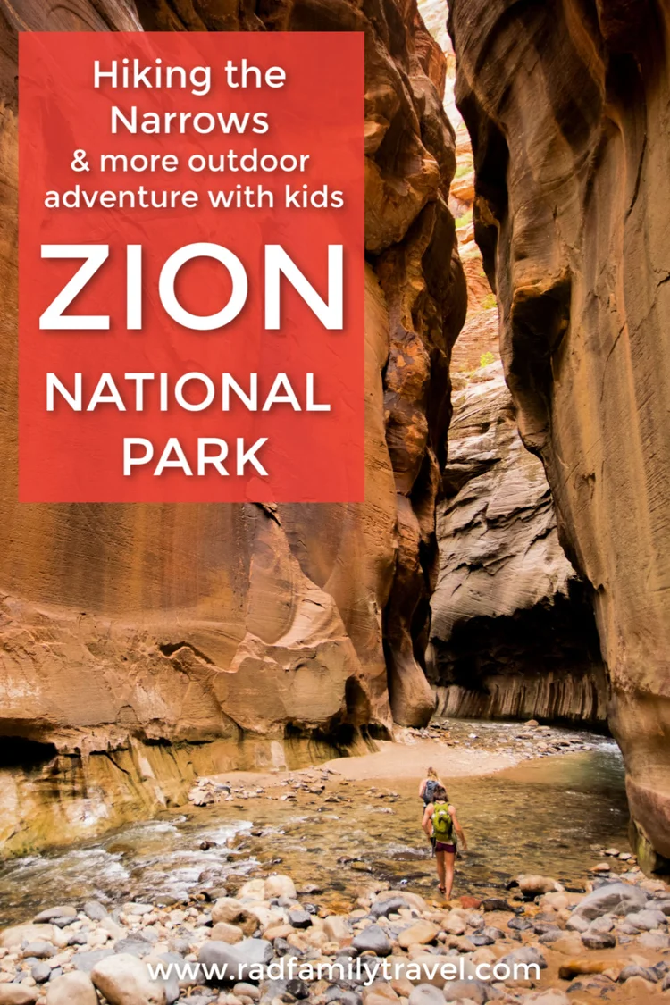 Biking and hiking Zion National Park - Rad Family Travel