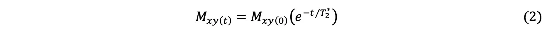Part 2 – T2 relaxation: definition, measurement and practical ...